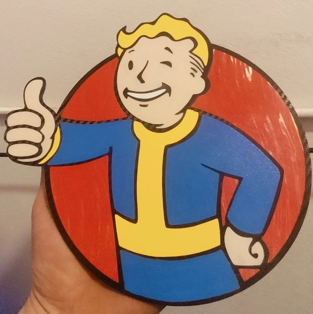 Fallout Guy Wall Art by TheAntifaith - MakerWorld