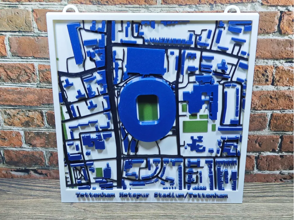 Tottenham Hotspur Stadium 3D Miniature Model by sh85_Printing ...