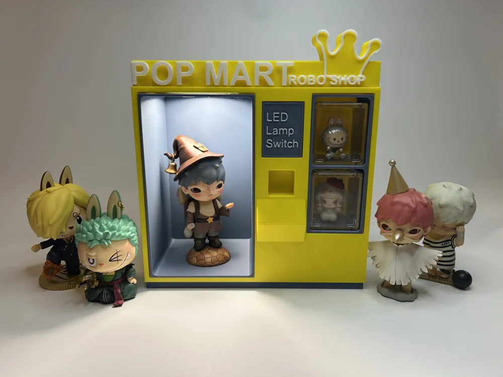 POP MART ROBO SHOP Storage Box 收纳盒 by HaHa MakerWorld: Download Free 3D ...