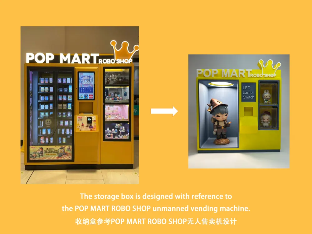 POP MART ROBO SHOP Storage Box 收纳盒 by HaHa MakerWorld: Download Free 3D ...