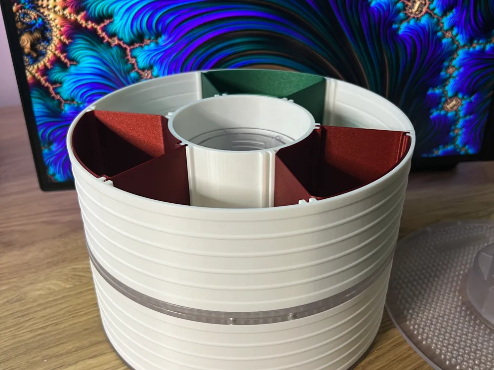 Spoolfinity - turn your empty spools into storage - Free 3D Print Model ...