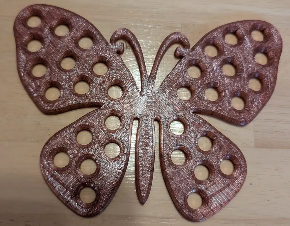 Cross Stitch Floss Organizer - Butterfly by Aurora 3d Designs (Wawatay ...