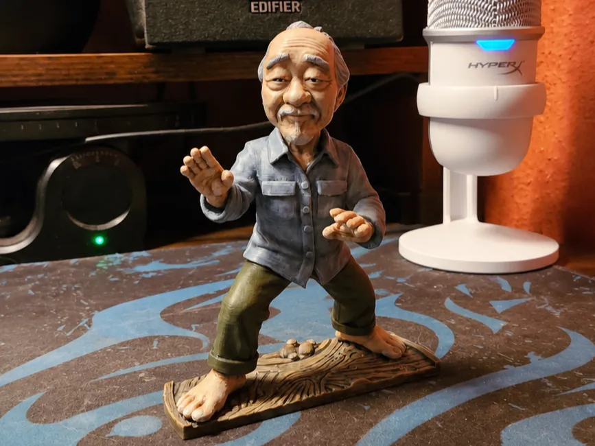 Maestro Sensei Miyagi - Karate kid – Kostenloses 3D-Druckmodell ...