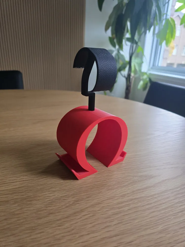 Omega Logo Watch Stand - Free 3D Print Model - MakerWorld