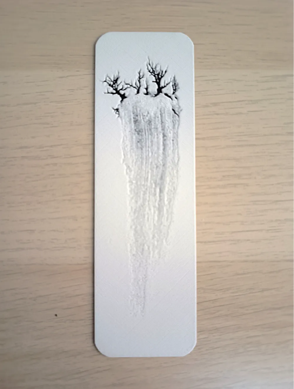 Waterfall Minimalist Bookmark by Atrus Design - MakerWorld