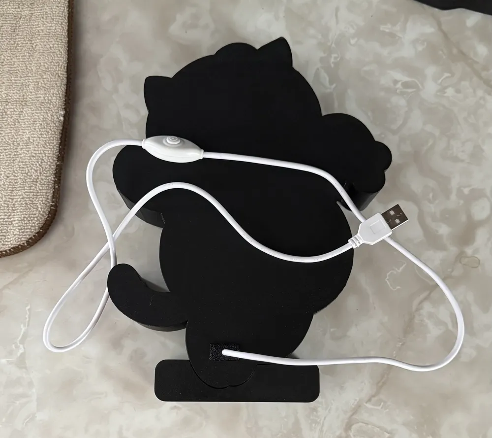 Heathcliff Light Box - Free 3D Print Model - MakerWorld