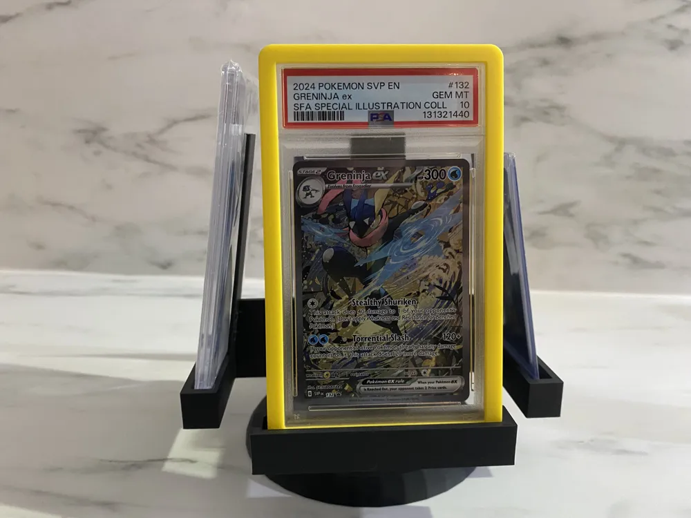 Rotating 4 Card Carousel Display Easy Set Up - Free 3D Print Model ...
