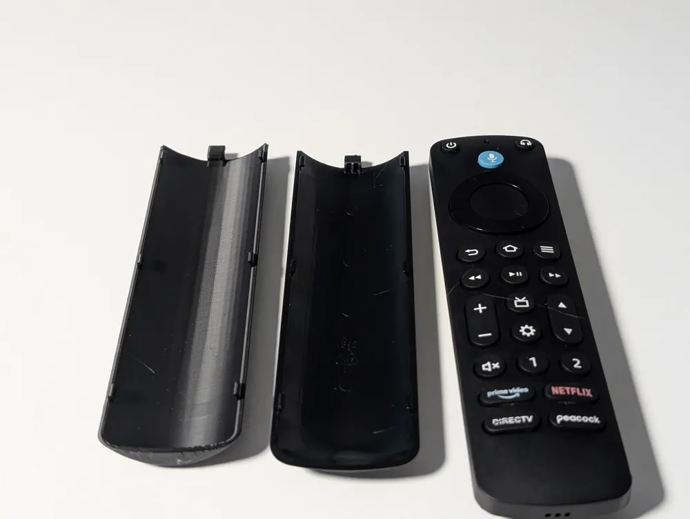 Fire TV Pro Remote Battery Cover - Free 3D Print Model - MakerWorld