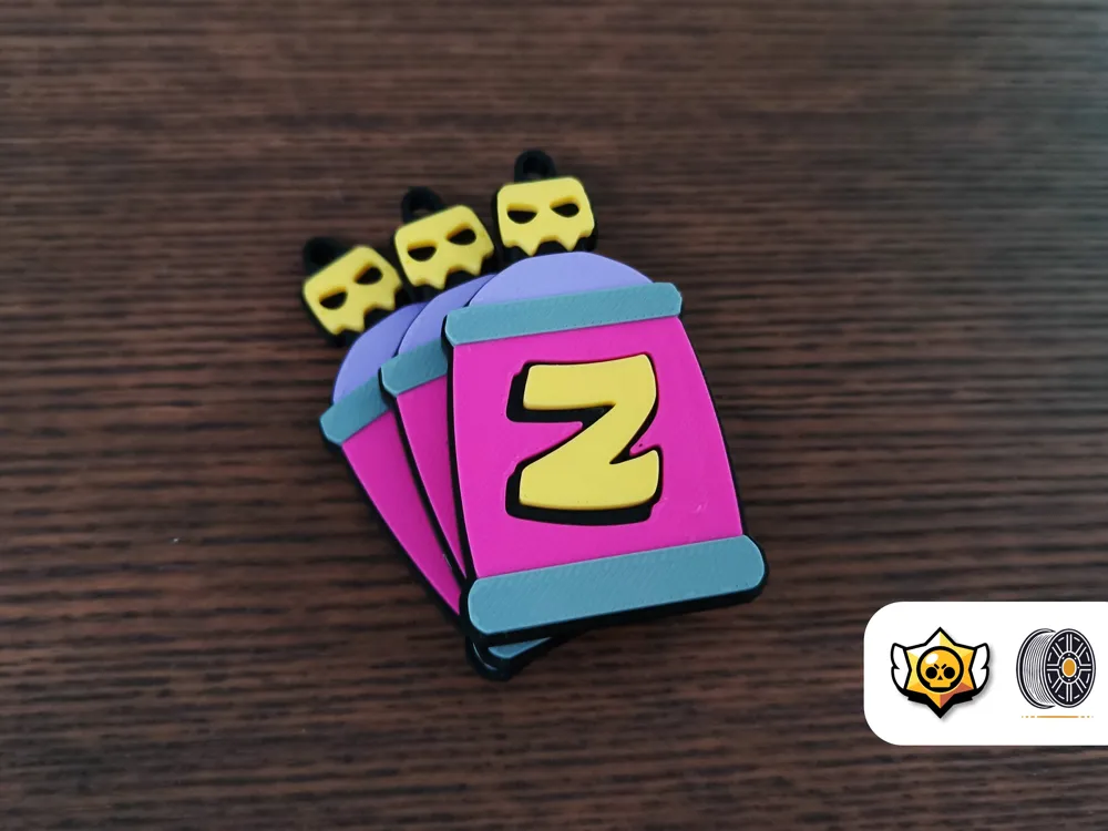 Emz Spray Can | Brawl Stars Keychain Series (AMS) - Free 3D Print Model ...