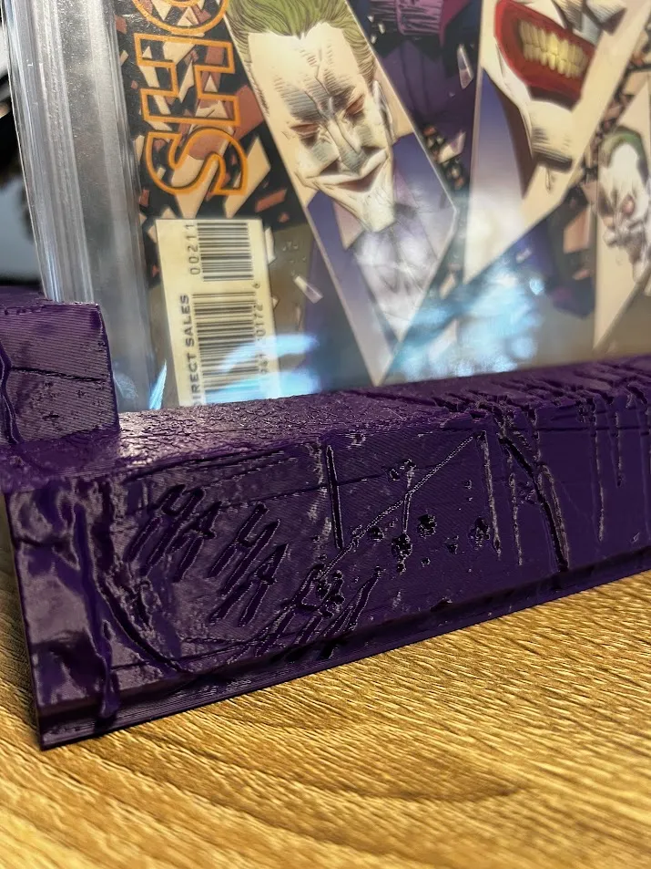 The Joker HaHa / DC - Damaged Graded Comic Stand by standitupstore ...