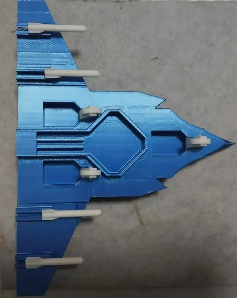 F-35 Modified Fighter Jet (Bluebird Fighter) by carer - MakerWorld