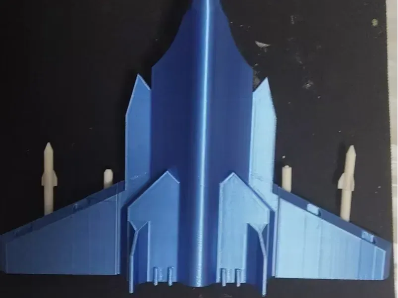 F-35 Modified Fighter Jet (Bluebird Fighter) by carer - MakerWorld