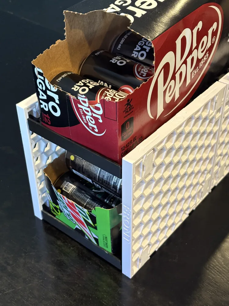 Modular Stacking Rack for Soda Pop Can 12-Packs Remixed by thczv ...