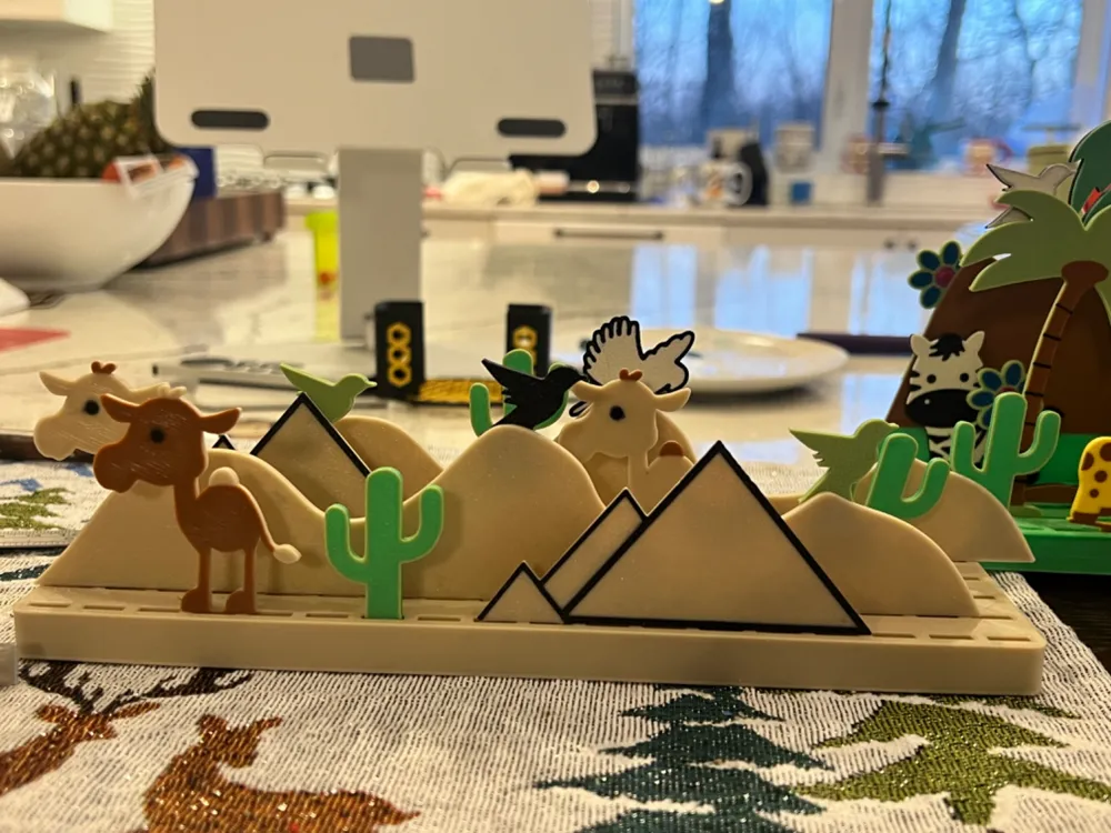 Build your Animal Kingdom (Tropical,Desert,Ocean) by DCprint - MakerWorld