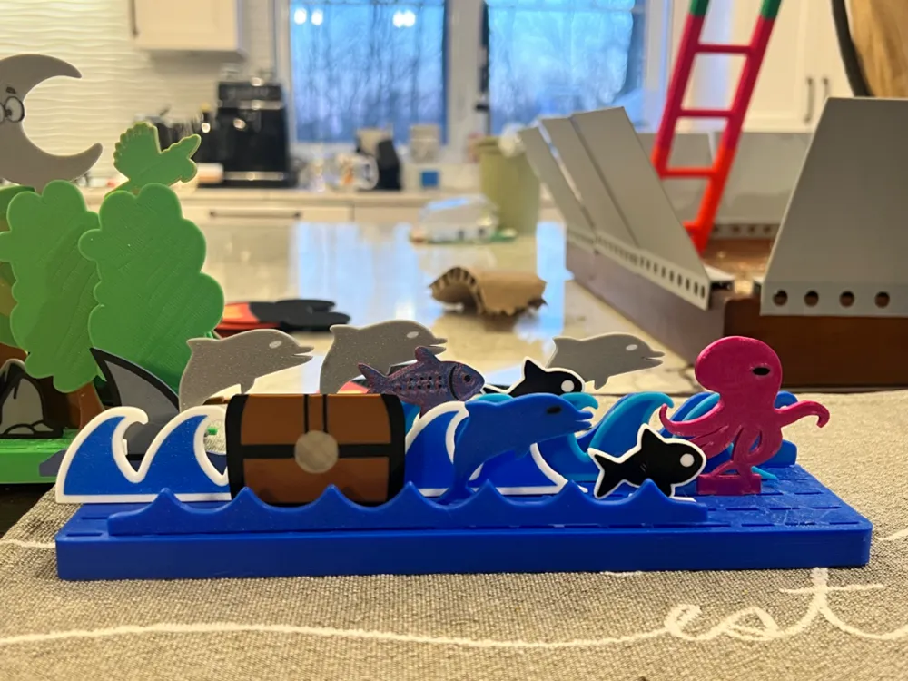 Build your Animal Kingdom (Tropical,Desert,Ocean) by DCprint MakerWorld: Download Free 3D Models