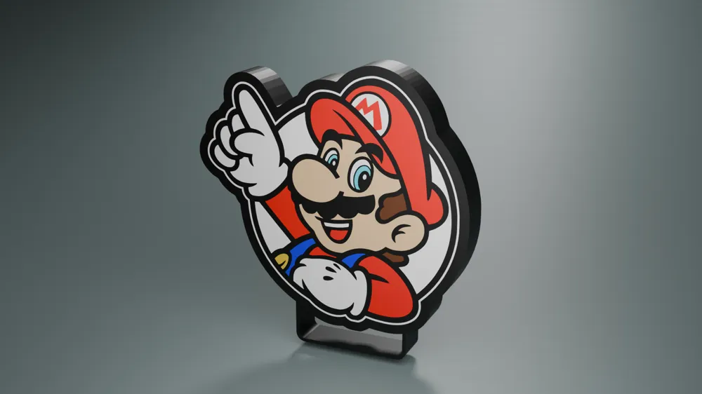 Super Mario LED Lamp by ARTICAT - MakerWorld