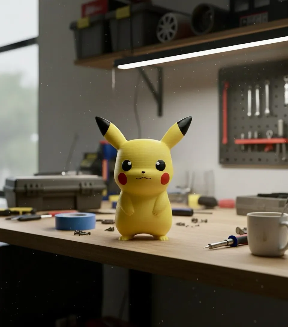 Pikachu Ultra Quality - Free 3D Print Model - MakerWorld
