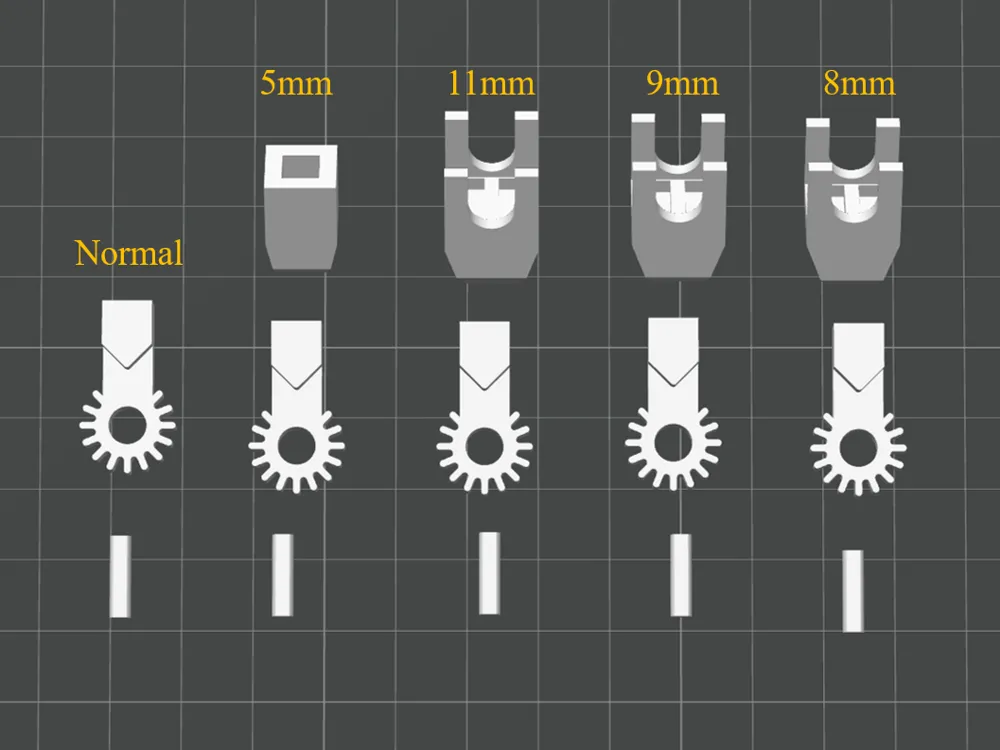 multiboard Gunpla/Gundam stand with adaptor - Free 3D Print Model ...