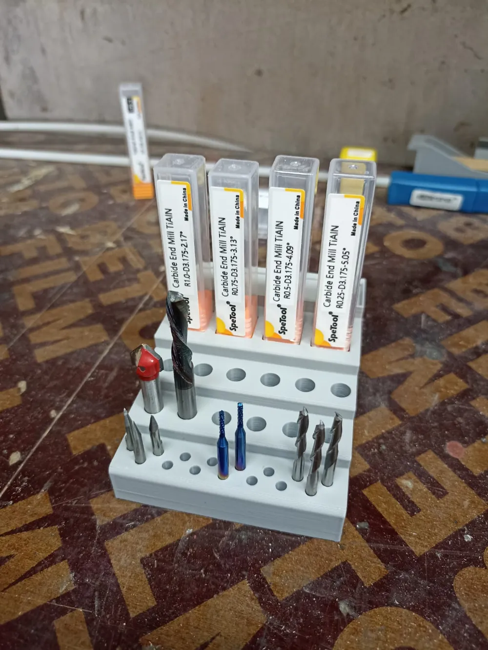 CNC BIT HOLDER by user_968107257 MakerWorld: Download Free 3D Models