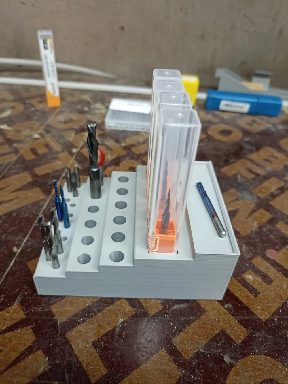 CNC BIT HOLDER by user_968107257 MakerWorld: Download Free 3D Models