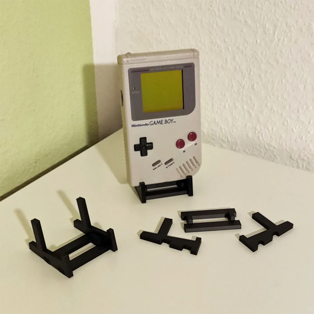 Minimalistic Game Boy display stand by Dunkelziffer - MakerWorld