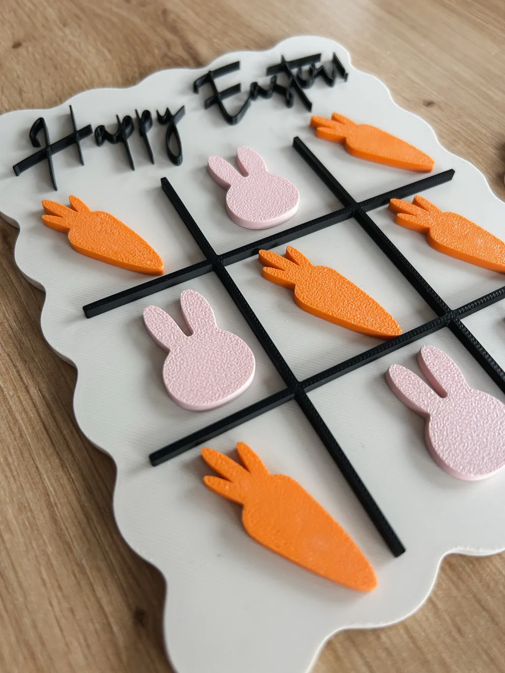 Easter Tic Tac Toe Easter Game - Free 3D Print Model - MakerWorld