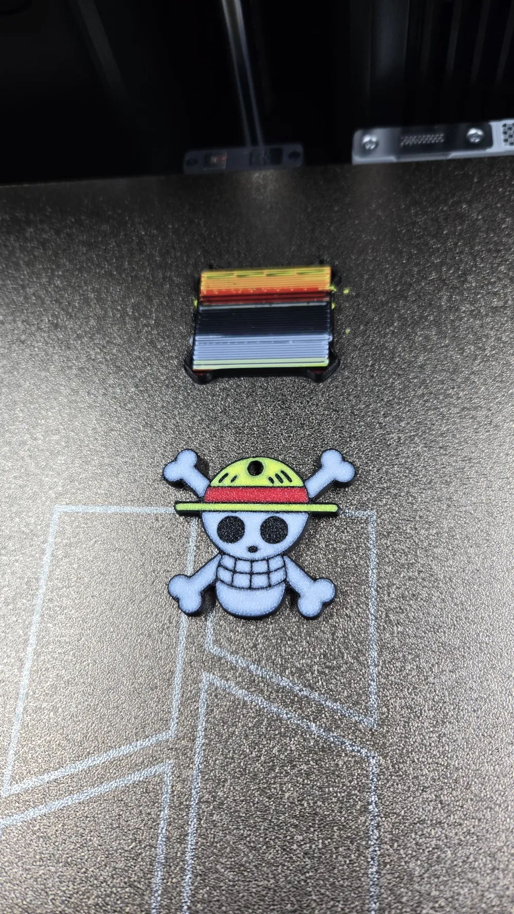 Jolly Roger Keychain - One Piece - Free 3D Print Model - MakerWorld