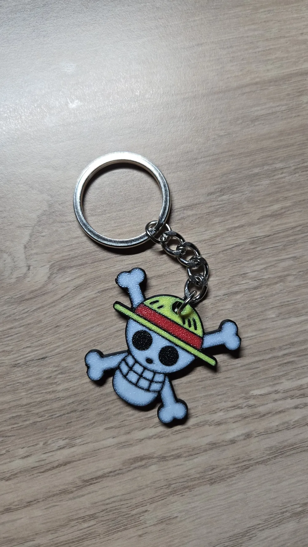 Jolly Roger Keychain - One Piece - Free 3D Print Model - MakerWorld