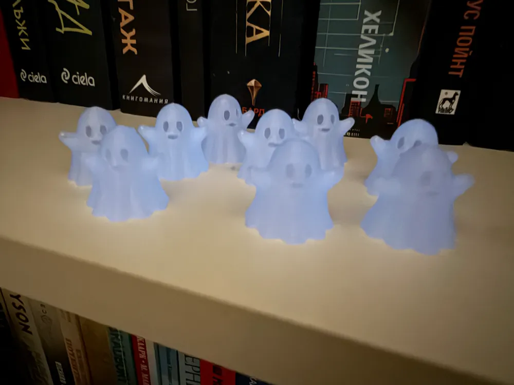 Little Halloween Ghost – Support-Free Only 20min by 3DPOINTWORLD ...