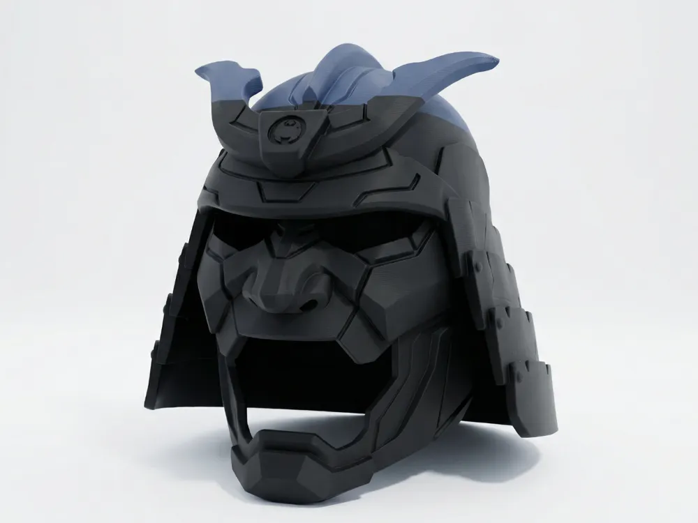 Cyber Kabuto – A Modern Samurai Helmet Reimagined - Free 3D Print Model ...