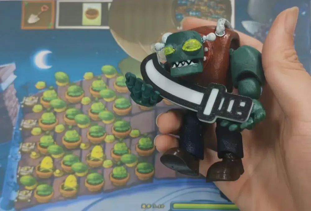 Plants vs Zombies Dr Zomboss Mech Articulated - Free 3D Print Model ...