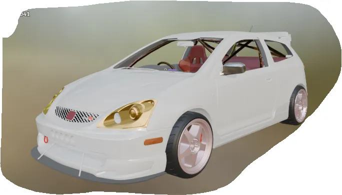 EP3 CIVIC TYPE R 1OF 1 ALL RIGHTS PRESERVED - Free 3D Print Model ...