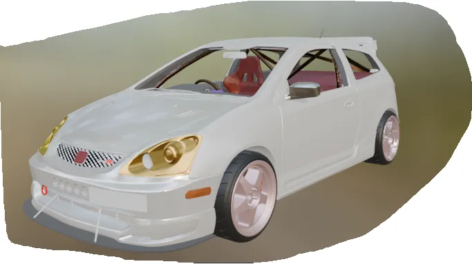 EP3 CIVIC TYPE R 1OF 1 ALL RIGHTS PRESERVED - Free 3D Print Model ...