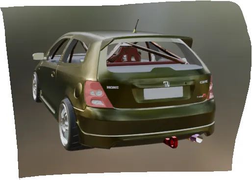 EP3 CIVIC TYPE R 1OF 1 ALL RIGHTS PRESERVED - Free 3D Print Model ...