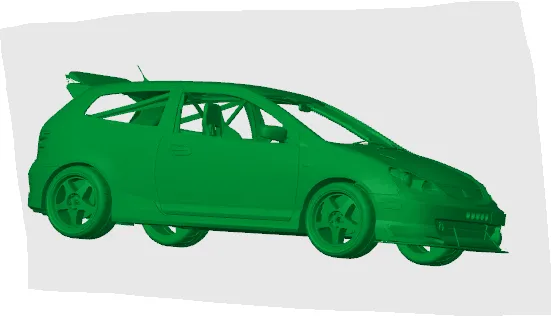 EP3 CIVIC TYPE R 1OF 1 ALL RIGHTS PRESERVED - Free 3D Print Model ...