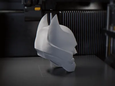 Batman Cowl - Free 3D Print Model - MakerWorld