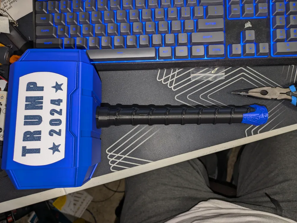 trump 2024 hammer Remixed by kozbricks - MakerWorld