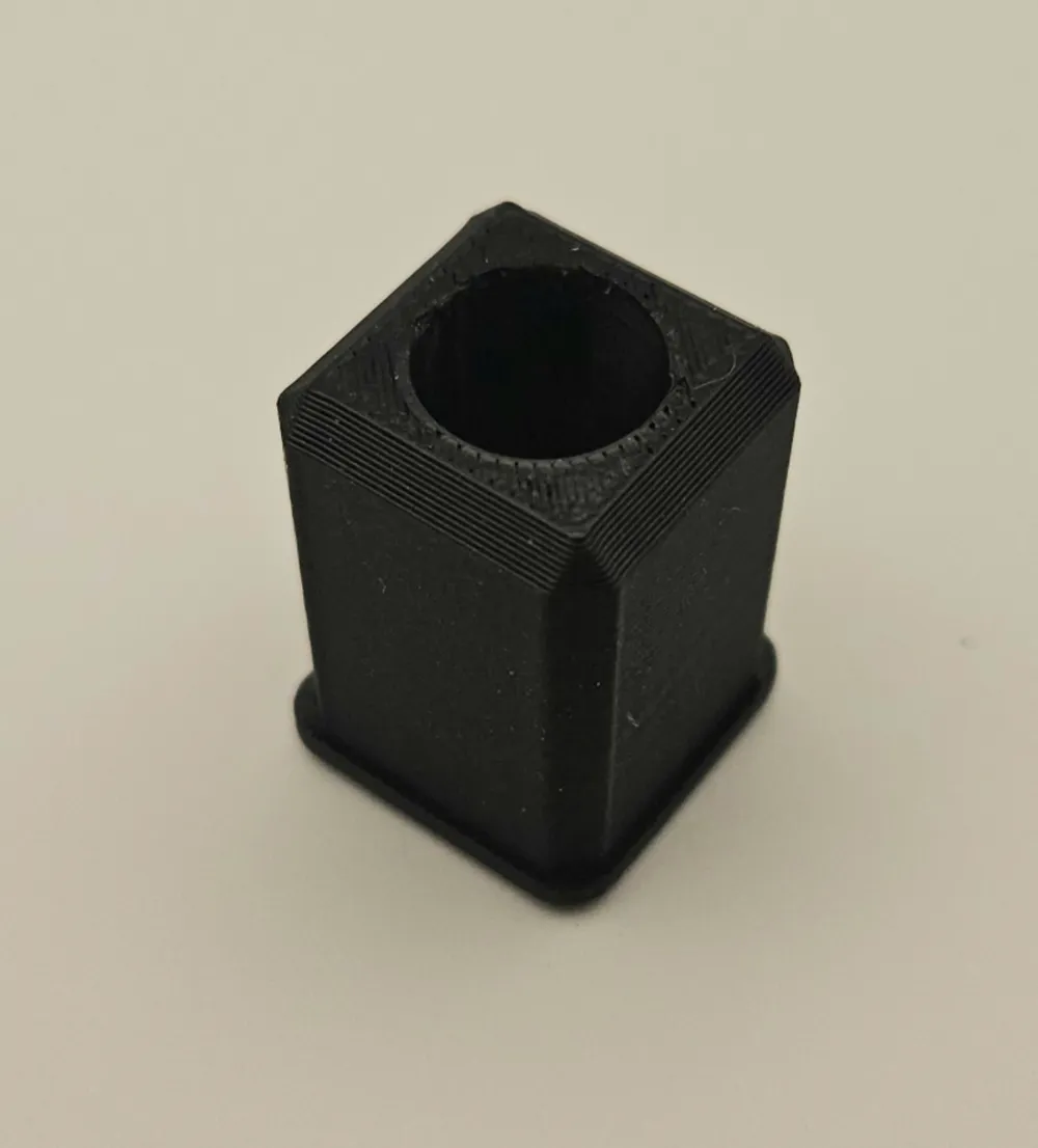 Adapter to use chair casters on 20mm desk legs Remixed by bovineblitz ...