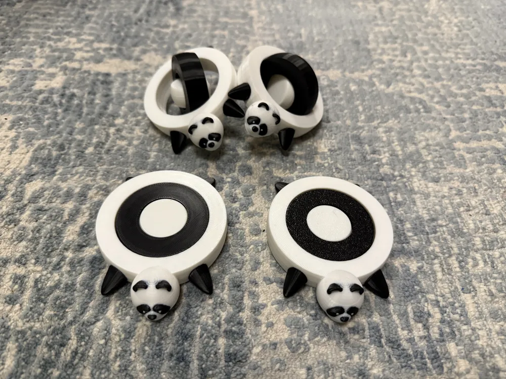 Cute Panda Gyroscopic Fidget Spinner by Richie Rich Richie Rich ...