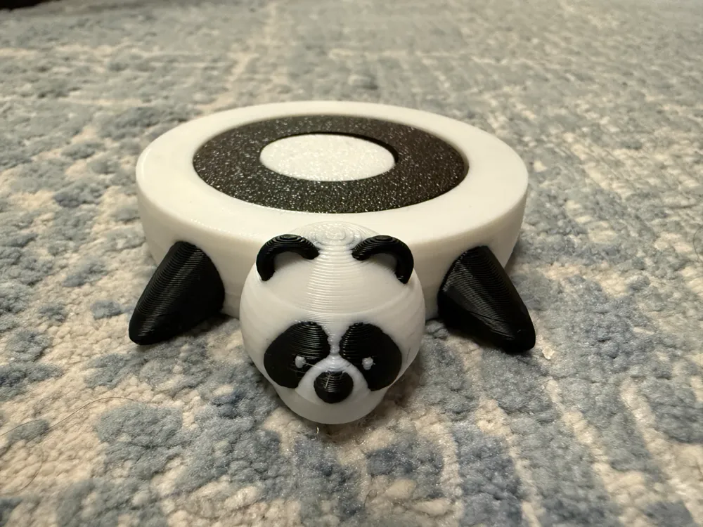 Cute Panda Gyroscopic Fidget Spinner by Richie Rich Richie Rich ...