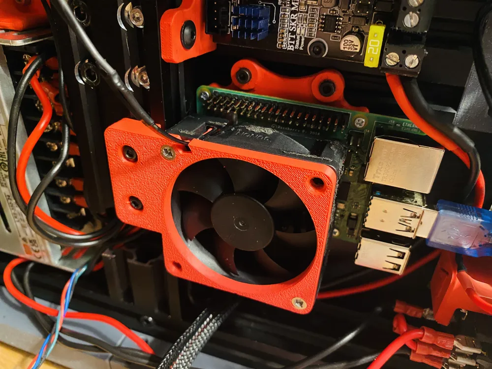 6020 / 6010 fan mounting plates for Misumi 2020 or 4040 extrusions by ...