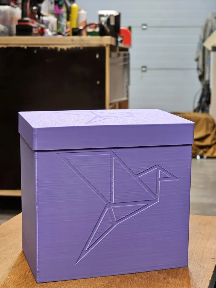 Origami folding paper storage box by matthiasdeblaiser - MakerWorld