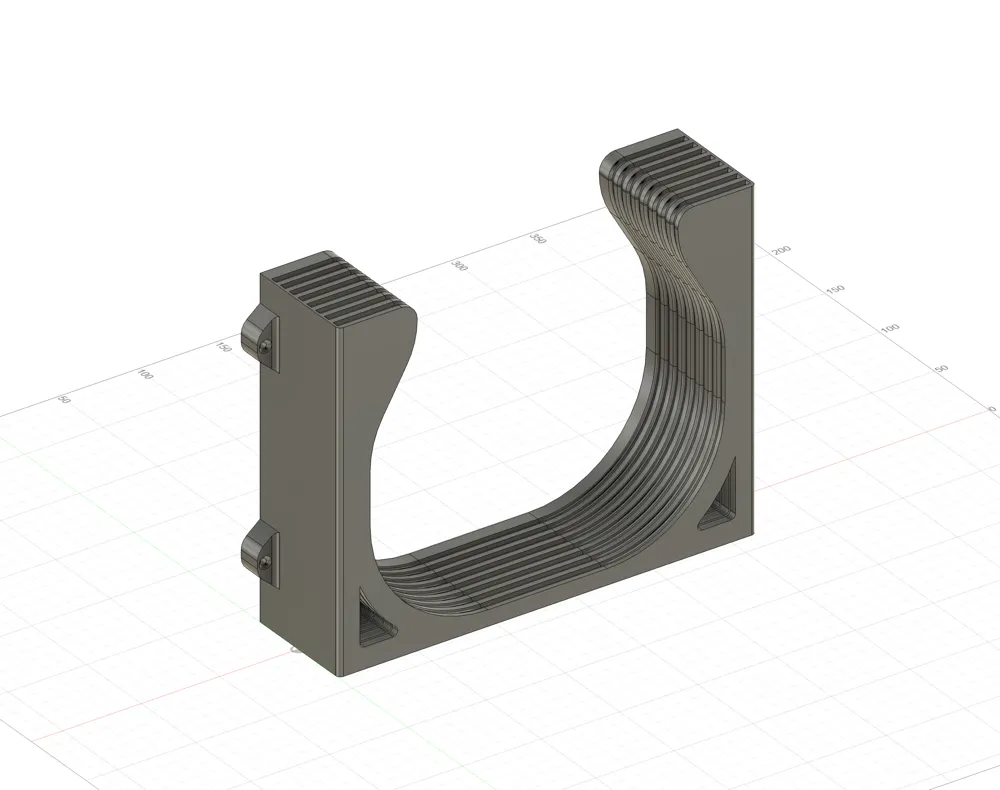Bend-Free Build Plate Holder, 8pcs 256x256 plates - Free 3D Print Model ...