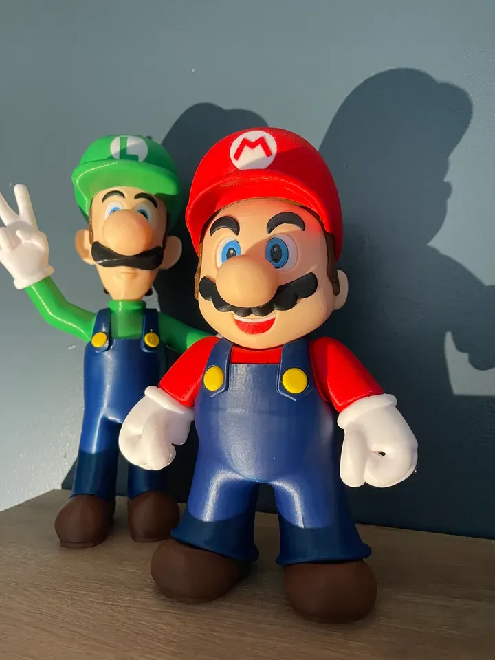 Mario reworked left & right parts Remixed by bazwolff - MakerWorld