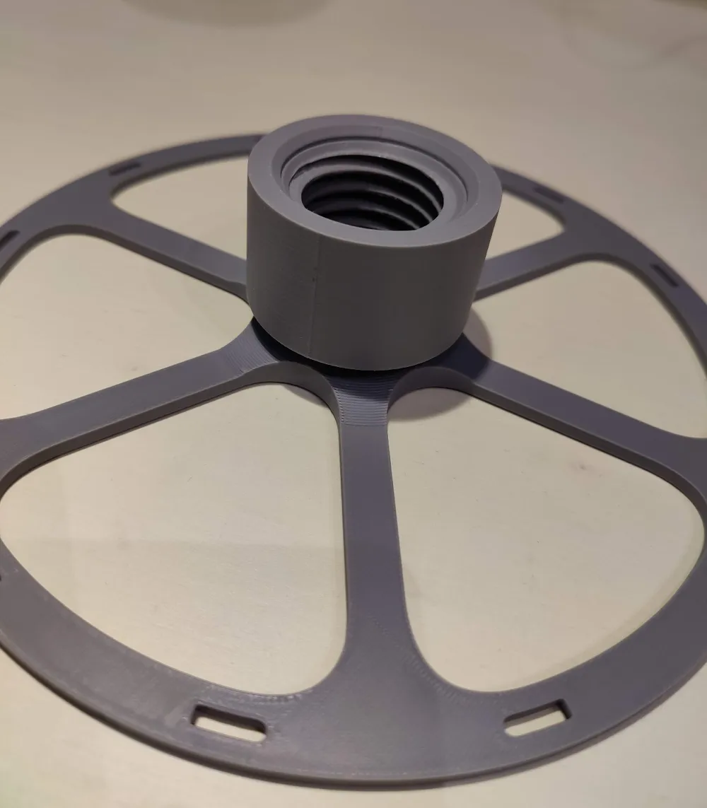 Spool Adapter for Clas Ohlson 0,5KG Filament Roll Remixed by Utilia ...
