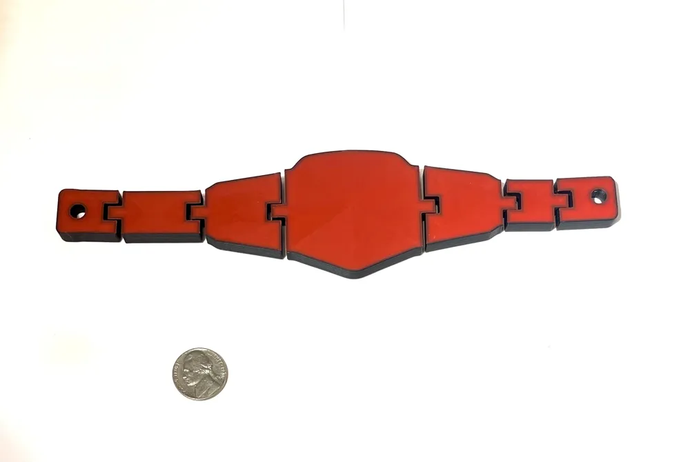 WWE Belt Flexi - Free 3D Print Model - MakerWorld
