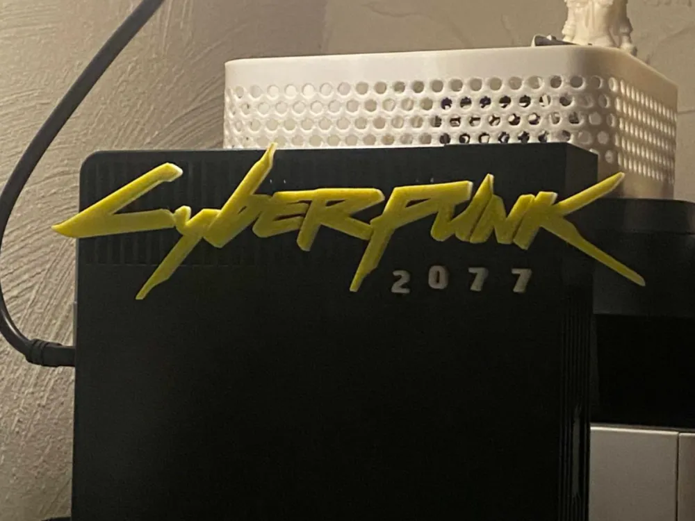 Cyberpunk 2077 logo by dmtf - MakerWorld