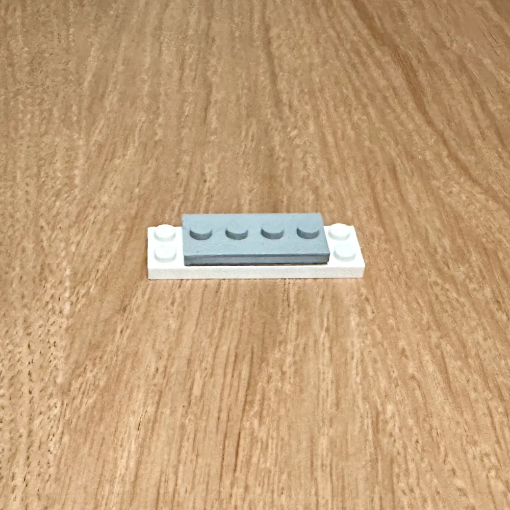 2x4 tile with 4 studs - jumper plate extended - Free 3D Print Model ...