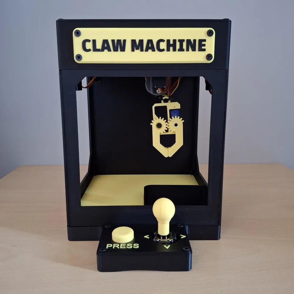 Servo Claw Machine by LucaDilo MakerWorld: Download Free 3D Models