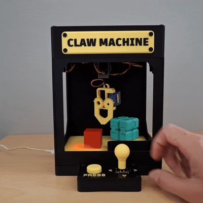Servo Claw Machine by LucaDilo MakerWorld: Download Free 3D Models